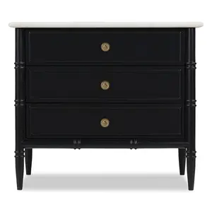 MOE'S HOME COLLECTION Eleanor Nightstand - Black