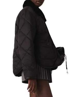 Maje Reversible Puffer Jacket