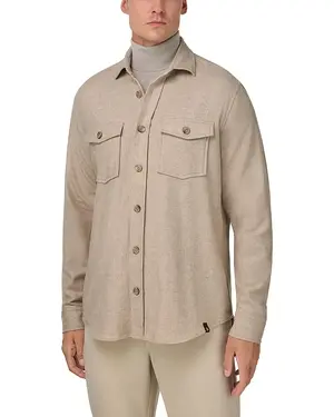 Boggi Milano Oversized Flannel Overshirt