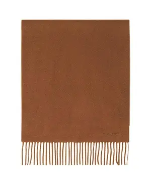 LANVIN Two-tone Cashmere Scarf - Beige/camel