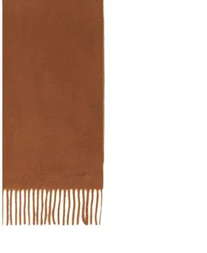 LANVIN Two-tone Cashmere Scarf - Beige/camel