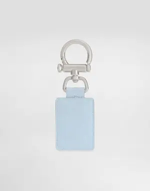 Dolce & Gabbana Smooth Calfskin Keyring - Azure