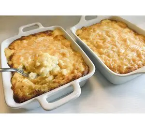 CORKY'S 2 Lb. Four Cheese Mac & Cheese Cass Role - One-color