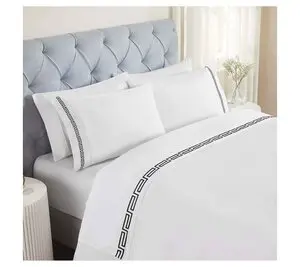 SUPERIOR Harrison Cotton Embroidered Sheet Set, Twin/xl - One-color