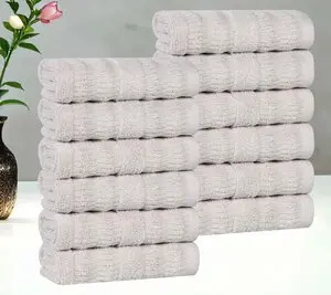 SUPERIOR Mika Cotton Blend Solid Face Towel Set