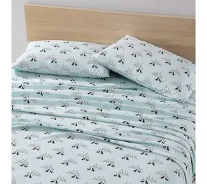 Eddie Bauer Dog Friends Blue Cotton Full Sheet Set