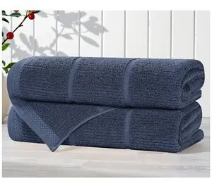 SUPERIOR Milo Cotton Blend Solid Bath Towel Set