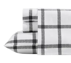 Eddie Bauer Bunkhouse Plaid Beige Cotton King S Heet Set - One-color