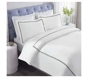 SUPERIOR Cotton Embroidered Duvet Cover Set-kg/ Cal.kg - One-color