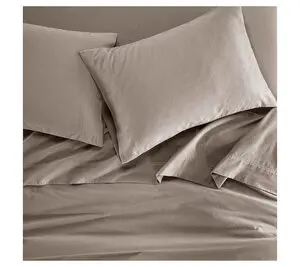 SUPERIOR Rome Flannel Solid Sheet Set, Twin