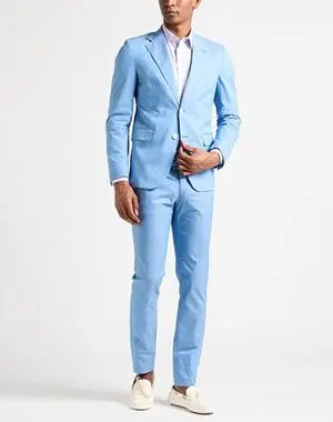 Brian Dales Suit Sky Size Cotton, Polyamide, Elastane