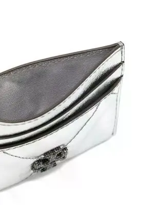 Tory Burch Kira Diamond Quilt Card Case - Metallic
