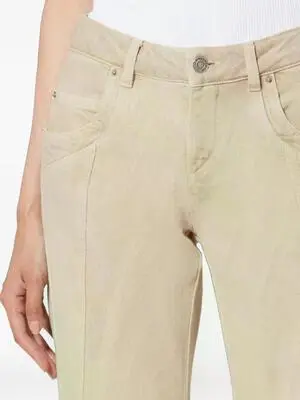 MARANT ETOILE Jaylis Five-pocket Jeans - Neutrals