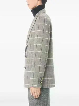 Valentino Garavani Double-breasted Check-pattern Blazer