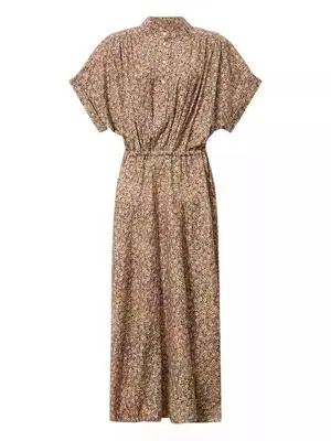 Isabel Marant Étoile Ansley Floral Maxi Dress - Brown
