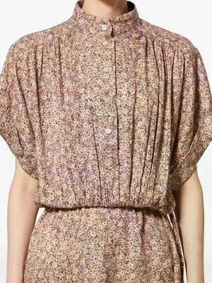Isabel Marant Étoile Ansley Floral Maxi Dress - Brown