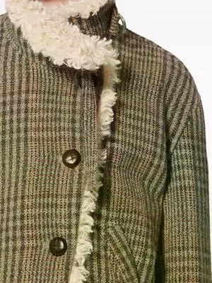 MARANT ETOILE Fadia Check Jacket - Brown