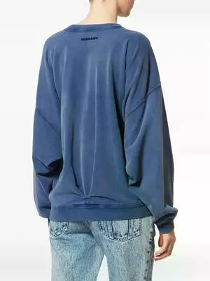 MARANT ETOILE Sauria Embroidered Sweatshirt - Blue