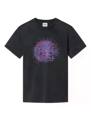 MARANT ETOILE Zoeline Graphic T-shirt - Black