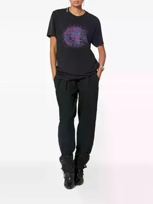 MARANT ETOILE Zoeline Graphic T-shirt - Black