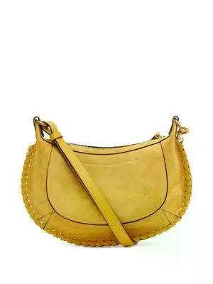 Isabel Marant Oskan Moon Leather Shoulder Bag