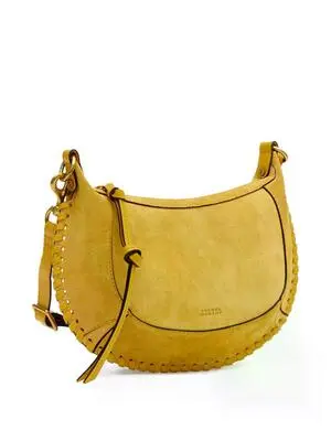 Isabel Marant Oskan Moon Leather Shoulder Bag