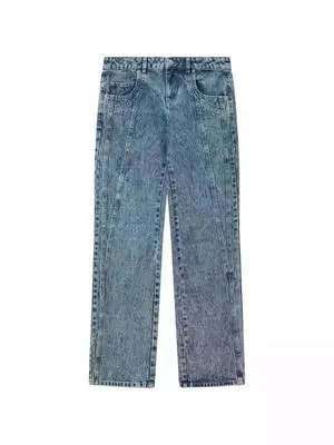 MARANT ETOILE Jaylis Paneled Jeans - Blue