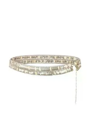 Isabel Marant Kailai Chain Belt - Silver