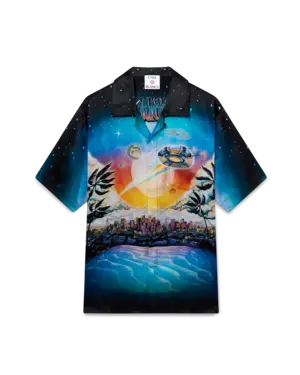 Casablanca La Prémonition Short Sleeve Silk Shirt - Multicolor