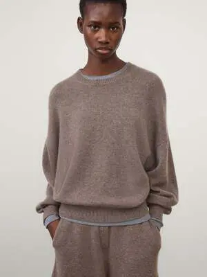 LISA YANG The Veira Sweater - Truffle