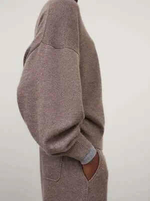 LISA YANG The Veira Sweater - Truffle