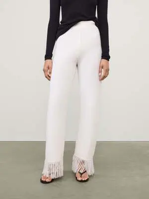 LISA YANG The Kiera Trousers - Cream