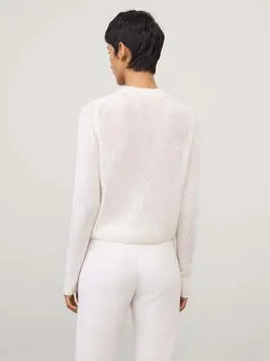 LISA YANG The Solene Sweater - Cream