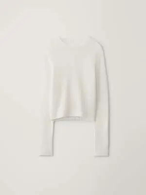 LISA YANG The Solene Sweater - Cream