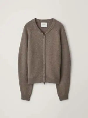 LISA YANG STORE Nessie Zip Cardigan Jacket