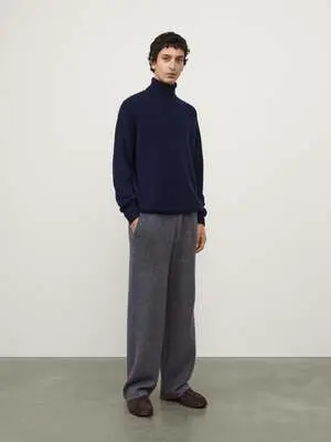 LISA YANG Faron Cashmere Sweater - Navy