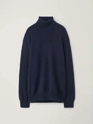 LISA YANG Faron Cashmere Sweater - Navy