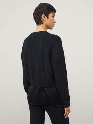 LISA YANG STORE Cassie Cable Knit Cardigan