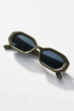 I-SEA Flat-top Sunglasses - Moss