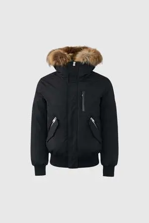 Mackage Dixon-fz 2-in-1 Nordic Tech Down Bomber - Black
