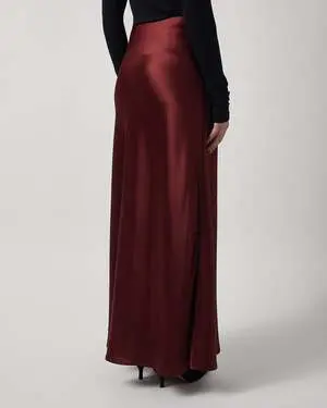 BY MALENE BIRGER Satin Maxi Skirt