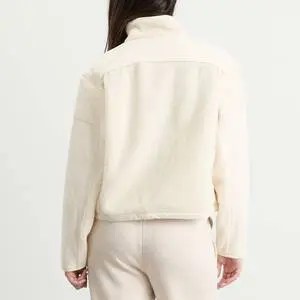 SKIMS Teddy Sherpa Zip Up - Ecru