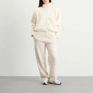 SKIMS Teddy Sherpa Zip Up - Ecru