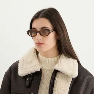 Saint Laurent Sl 567 Sunglasses - Havana/brown