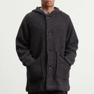 Folk Hooded Car Coat