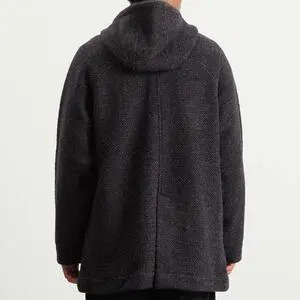 Folk Hooded Car Coat