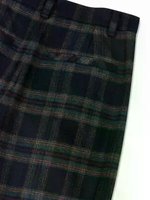 STUDIO TOMBOY Pleated Checkered Trousers