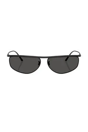 Oliver Spencer X Khaite 1986c Sunglasses - Matte Black