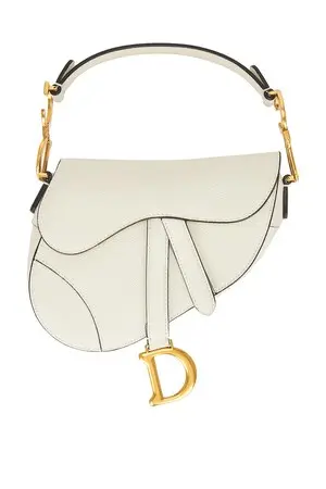 Dior Saddle Bag White