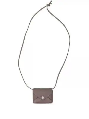 Tory Burch Lanyard Cardholder - Brown